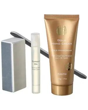 KEDMA COSMETICS Kedma Cosmetics 4Oz Golden Touch Nail Set - Nocolor