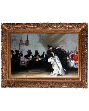 OVERSTOCK ART Overstock Art El Jaleo By John Singer Sargent - Nocolor