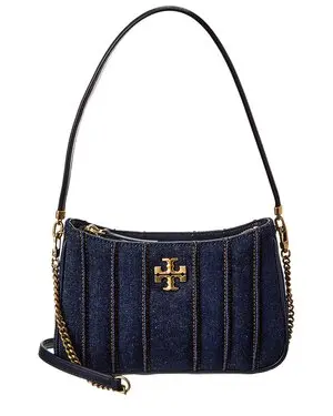 Tory Burch Tory Burch Kira Denim Mini Bag - Blue