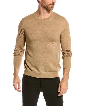 Vince Vince Merino Wool Crewneck Sweater - Brown