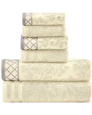 MODERN THREADS Modern Threads Colonial Home Damask 6Pc Towel Set - Nocolor