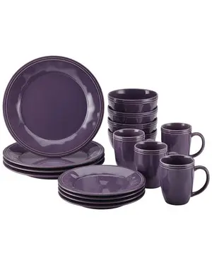 RACHAEL RAY Rachael Ray Cucina Dinnerware 16Pc Stoneware Set - Nocolor