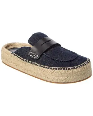 JW Anderson Jw Anderson Suede Platform Mule - Blue