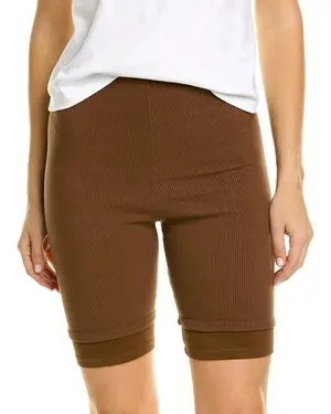 Donni. Donni. Biker Short - Brown