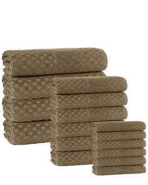 ENCHANTE HOME Enchante Home Glossy 16Pc Towel Set - Nocolor