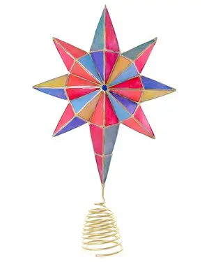 CODY FOSTER & CO Cody Foster & Co. Spectrum Tree Topper - Multi