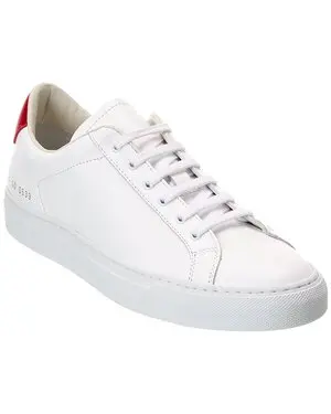 COMMON PROJECTS Common Projects Retro Low Leather Sneaker - White