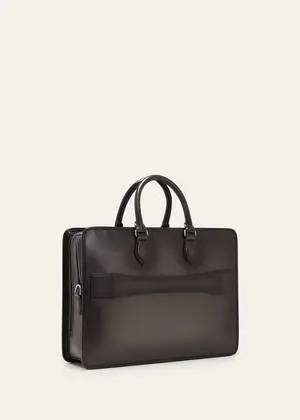 Berluti Deux Jours Leather Briefcase