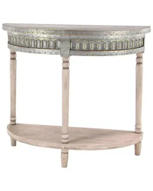PEYTON LANE Peyton Lane Metal Wood Side Table - Nocolor