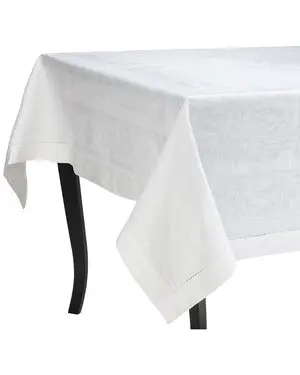 FRENCH HOME French Home Linen Arboretum Tablecloth - White