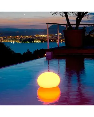 SMART & GREEN Smart & Green Big Flatball Bluetooth Indoor/Outdoor Led Lamp - Nocolor
