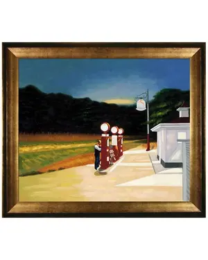 MUSEUM MASTERS Gas 1940 By Edward Hopper - Nocolor
