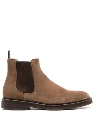 Brunello Cucinelli Suede Ankle Boots