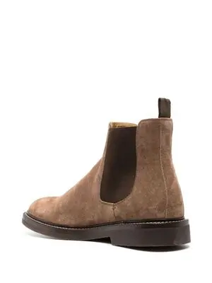Brunello Cucinelli Suede Ankle Boots
