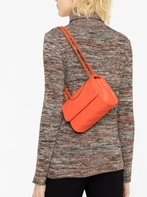 Tory Burch Fleming Shoulder Bag - Orange