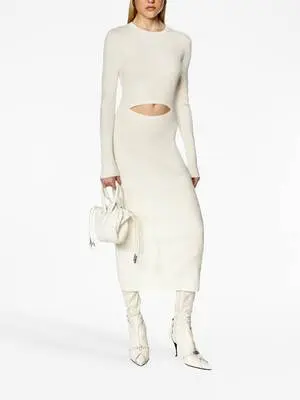 DIESEL® M-pelagos Midi Dress - White