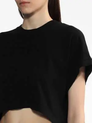 AGOLDE Cropped T-shirt - Black
