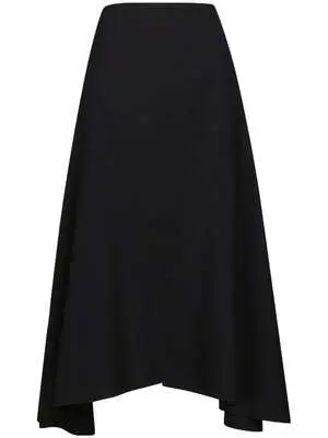 Marni Asymmetric High-waisted Midi Skirt