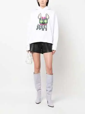 Dsquared2 Icon Pixelated-print Hoodie