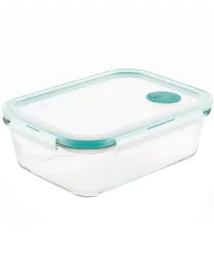 LOCKNLOCK Locknlock Glass Vented 34Oz Food Storage Container - Clear