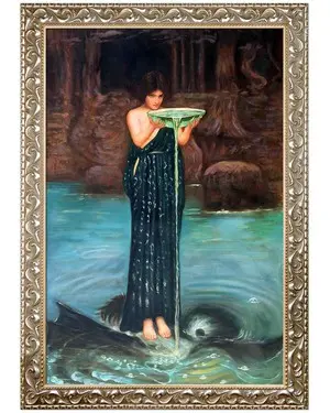 OVERSTOCK ART Circe Invidiosa, 1892 By John William Waterhouse - Nocolor