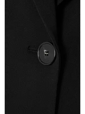Stella McCartney Wool-blend Twill Blazer - Black
