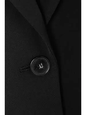 Stella McCartney Wool-blend Twill Blazer - Black