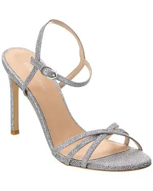 STUART WEITZMAN Stuart Weitzman Starla 105 Sparkle Sandal - Silver