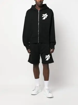 Palm Angels Graphic-print Track Shorts