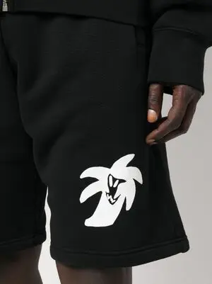 Palm Angels Graphic-print Track Shorts