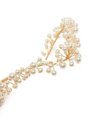 JENNIFER BEHR Primavera Pearl-encrusted Headband