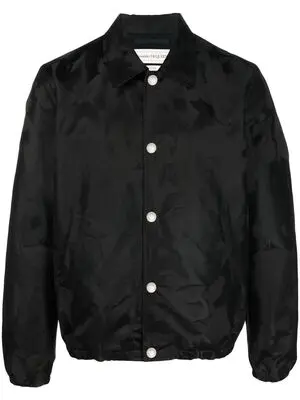 Alexander McQueen Satin Bomber Jacket