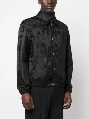 Alexander McQueen Satin Bomber Jacket