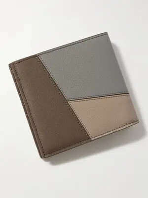 Loewe Puzzle Logo-debossed Leather Bifold Wallet