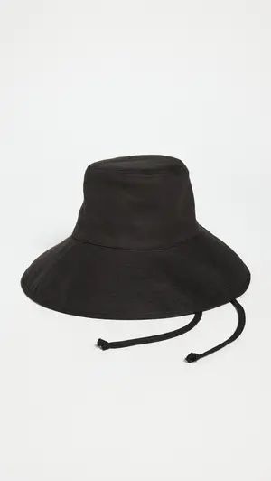 Lack Of Color Holiday Canvas Bucket Hat - Black | Editorialist