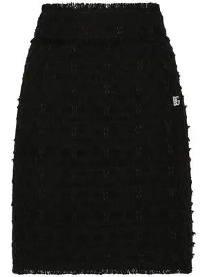 Dolce & Gabbana Side-slit Midi Skirt
