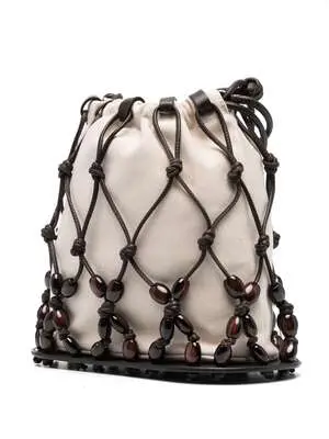 Hereu Bonera Bead-embellished Crossbody Bag