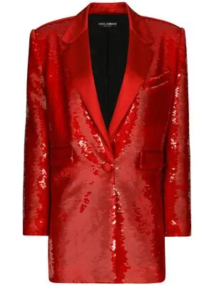 Red Sequin Blazers