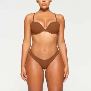 SKIMS Push Up Bra | Red | 40ddd | Fits Everybody Bronze