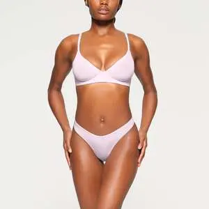 SKIMS Unlined Demi Bra | Medium Neutral | 46d | Fits Everybody Cherry Blossom