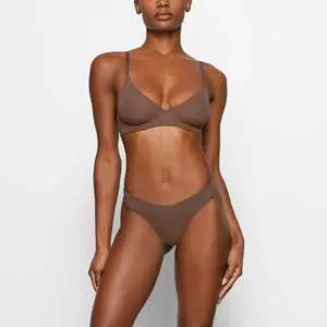 SKIMS Unlined Demi Bra | Medium Neutral | 46d | Fits Everybody Oxide