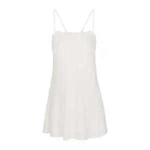SKIMS Bridal Silk Slip Dress - Marble
