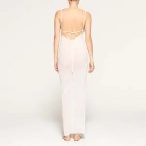 SKIMS Bridal Mesh Long Dress - Marble