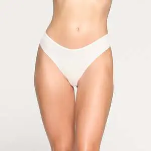 SKIMS Thong 5 Pack | Black | | Fits Everybody