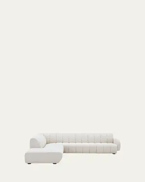 Jonathan Adler Brigitte Left-arm Facing Sectional, Olympus Oatmeal