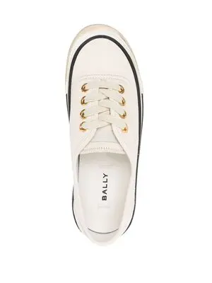 Bally Faded Suede Low-top Sneakers - Neutrals