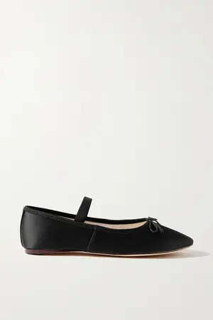 Sustainable Leather Ballet Flats