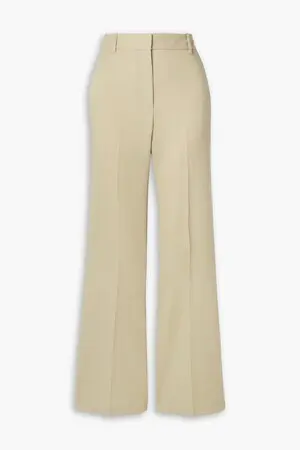 NILI LOTAN Arielle Wool-twill Flared Pants