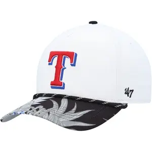 '47 Texas Rangers Dark Tropic Hitch Snapback Hat