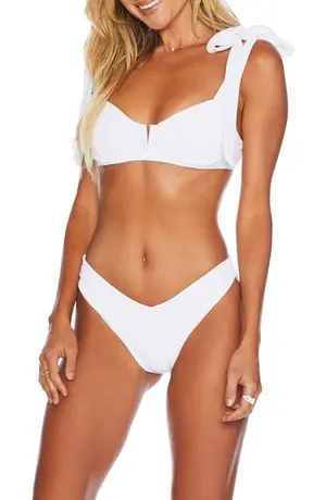 Beach Riot Blair Underwire Bikini Top - White